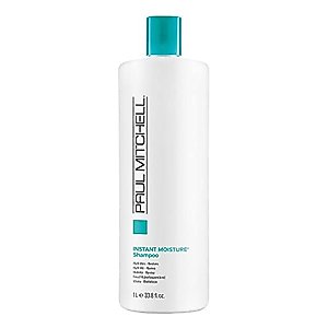Paul Mitchell Instant Moisture Shampoo, Hydrates Dry Hair, 33.8 fl. oz.