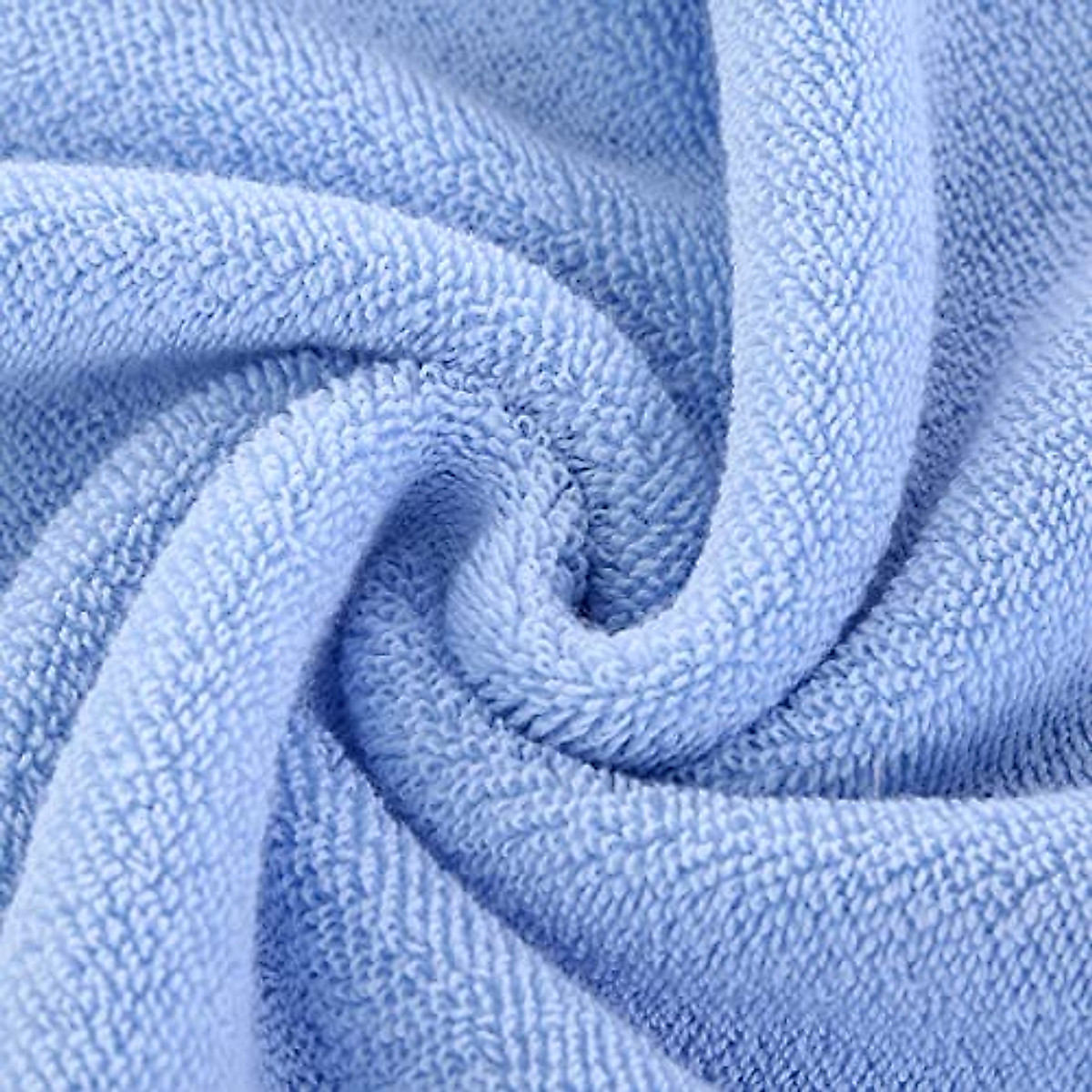 ZY ZEEYII Cotton Towel【6 Mixed Color Large Packaging】