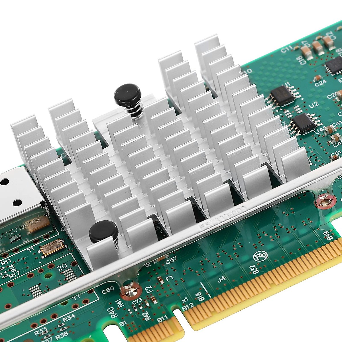 Vogzone 10Gb PCI-E NIC Network Card for Intel X520-DA1/ E10G42BTDA,100MbE/1GbE/10GbE Single SFP+ Port, with Intel 82599EN Chip,10GbE PCI Express 2.0 X8 Ethernet Adapter Support Windows/Linux/VMware