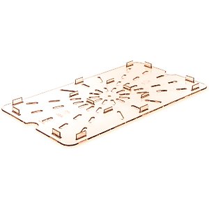 Carlisle FoodService Products 1041513 StorPlus High Heat Drain Shelf, 0.60" x 9.88" x 17.75", Amber, For Full Size Food Pan (Case of 6)