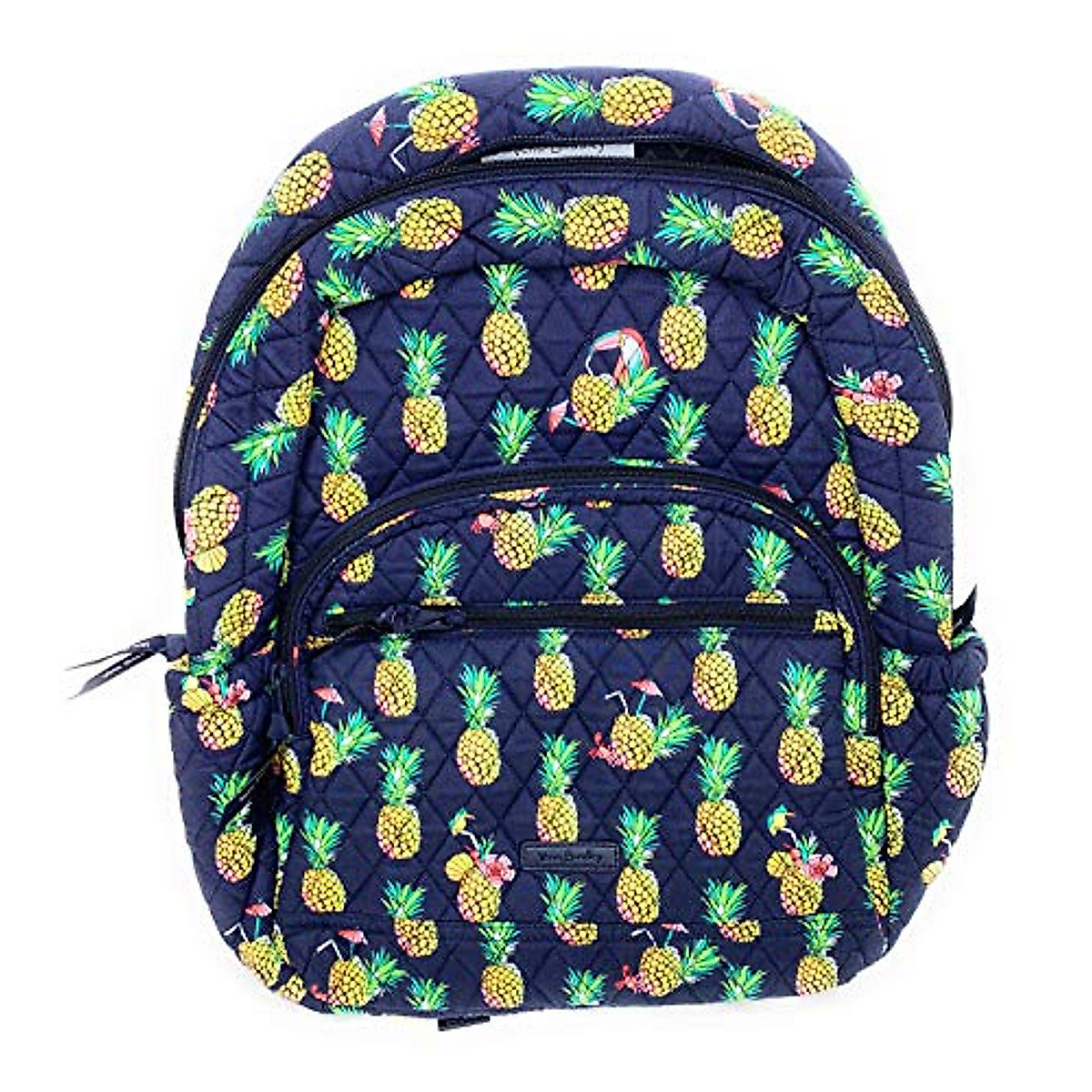 Vera Bradley Essential Backpack Quilted Cotton Toucan Party Pineapple