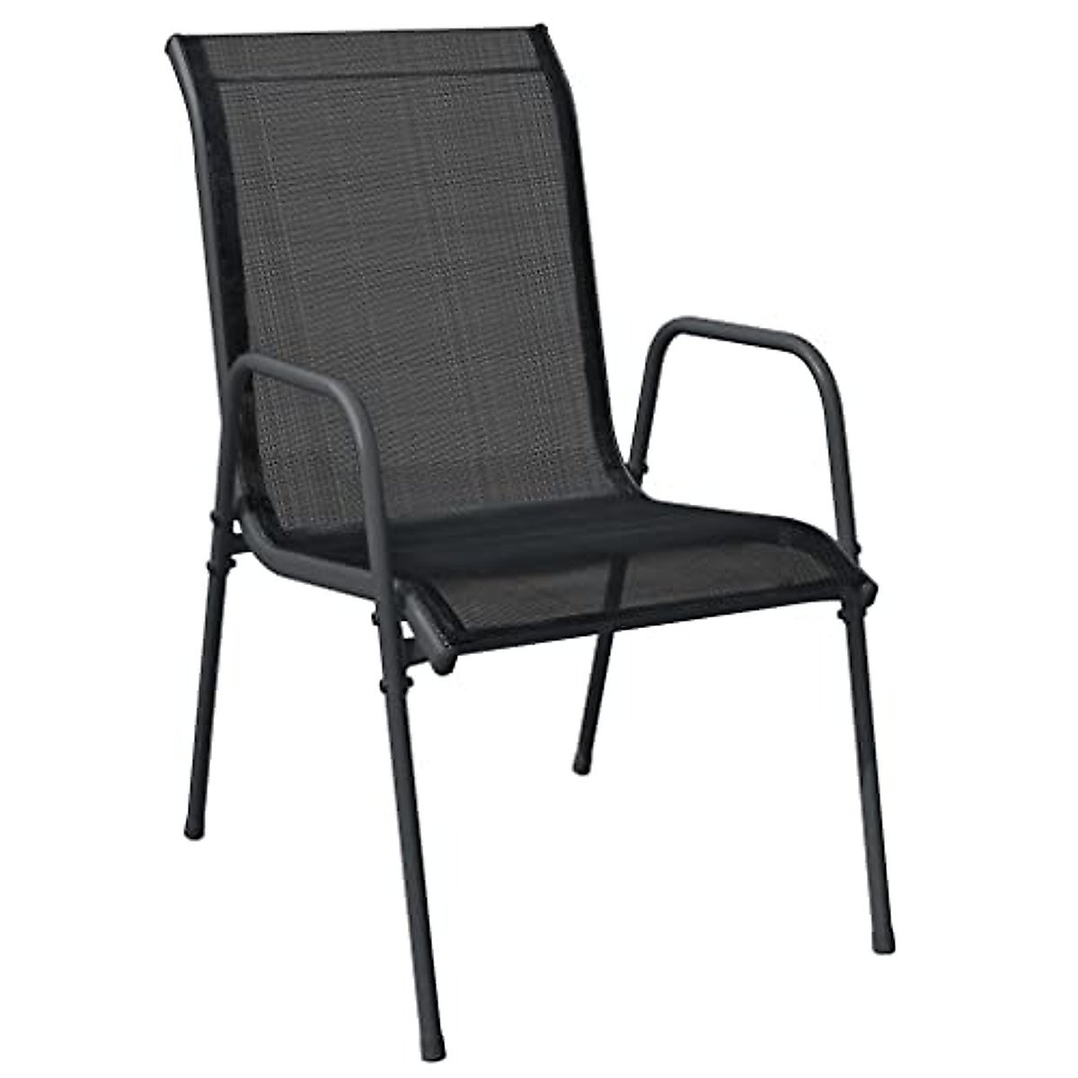 WFAUIBR Dining Set 3 Piece Patio ，Conversation Sets with Coffee Table ，for Portico, Backyard, Balcony, Pool Side, Garden, Living Room，Black/A