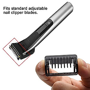 Caliper Limit Comb Barbershop Tools Reused One Blade Beard Shaving Template compatible with Male 1mm