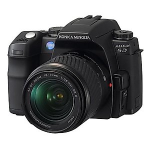 Konica Minolta Maxxum 5D 6.1MP Digital SLR Camera with Anti Shake & 18-70mm Lens