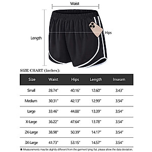 Fulbelle Yoga Shorts for Women,Teen Girls Casual Summer Jersey Athletic Hiking Running Workout Gym Inner Tights 2020 Fashion Above Knee Lounge Cycling Shorts Black Medium