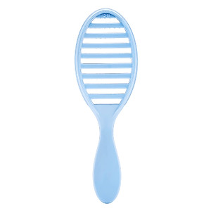 Wet Brush Speed Dry Hair Brush - Sky Blue - Vented Design and Ultra Soft HeatFlex Bristles Are Blow Dry Safe With Ergonomic Handle Manages Tangle and Uncontrollable Hair - Pain-Free