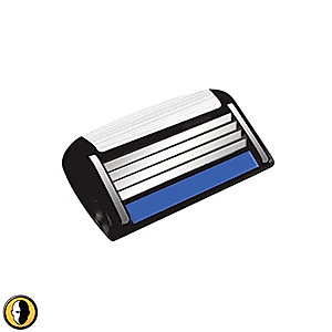 HeadBlade Men's HB4 Refill Shaving Razor Blades 4 Count (Pack of 1)