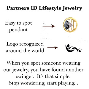 Partners ID Polyamory Ring Polyamorous Symbol (8.5)