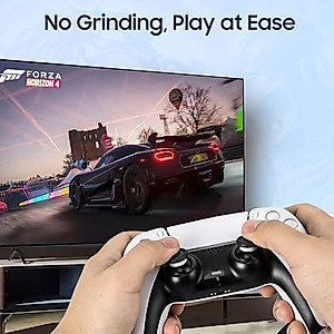 TiMOVO Joystick Protectors Silicone, 20 Pcs Invisible Elastic Joystick Protective Ring Compatible with PlayStation Portal/Steam Deck/ PS5/ PS4/ Xbox/ROG Ally/8 BitDo/Switch Pro Joystick, Black+White