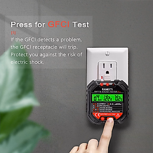 KAIWEETS Voltage Tester & GFCI Outlet Tester