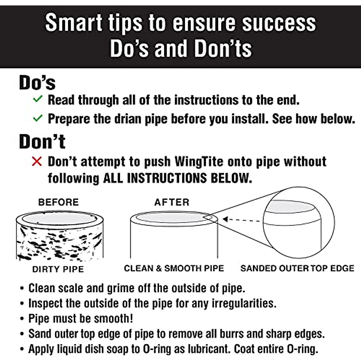 WingTite Pro-Series Shower Drain, Builders Model for New Construction, Installs Entirely from the Top, Chrome