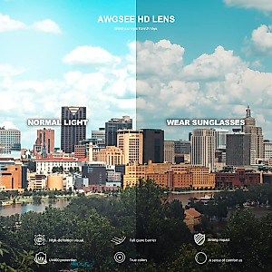 AWGSEE Trendy Inflated Shape Lip Sunglasses for Women Fashion Oversized Cat Eye Shades UV400 Protection