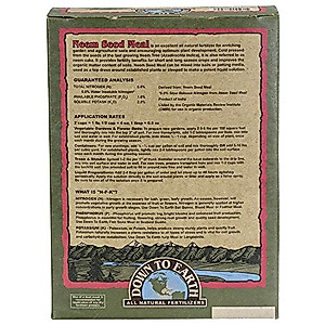 Down to Earth Organic Neem Seed Meal Fertilizer Mix 6-1-2, 5 lb
