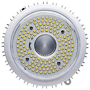Satco S33114 Hi-Pro LED High Bay Wattage-Selectable HID Replacement Light, White, 80W/100W/130W