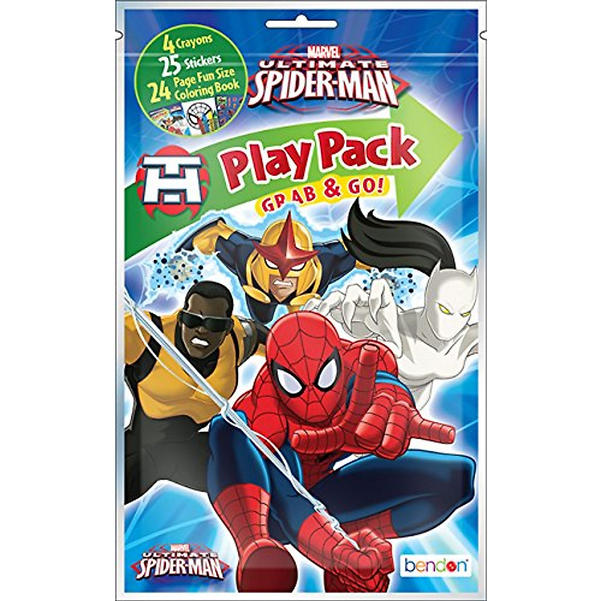 Bundle of 12 Marvel's Spider-Man Grab & Go Play Packs