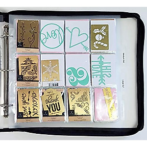 Totally-Tiffany SRSP-P44 Scrap Rack Basic Storage Page, Traders 12, 10-Pack