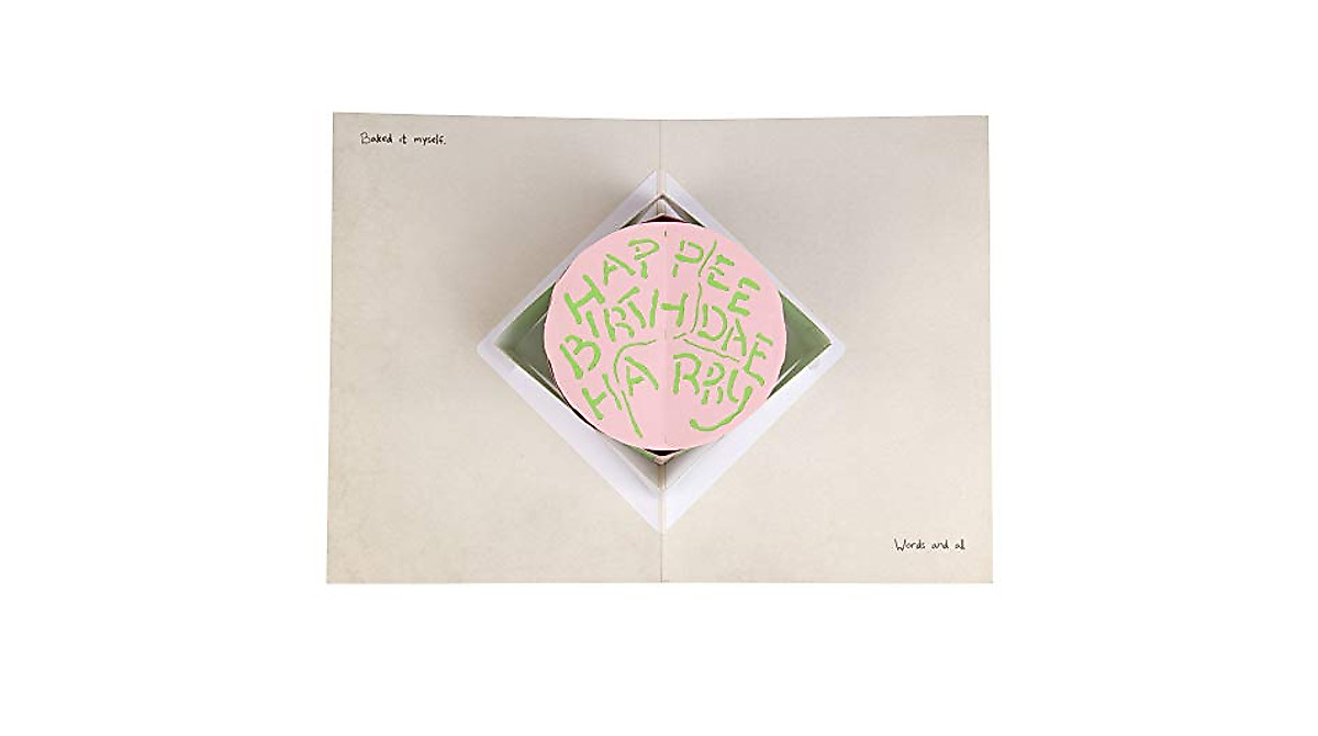Harry Potter Hagrid Birthday Card - Unique Pop-Up Wizard Gift