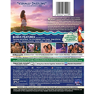 Moana 2 - UHD/BD Combo + Digital + Steelbook [Blu-ray]