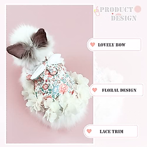 Bunny Harness and Leash,Adjustable Soft Guinea Pig Clothes Pet Rabbit Ferret Harness Costumes for Small Animals Dress