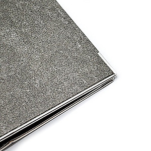 Leitz 2-Ring 1-Inch Premium A4 Sized European Black Marbled Binder, Black (R25)