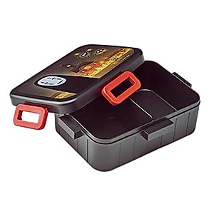 Studio Ghibli Bento Box - Spirited Away - Kaonashi (No Face) - Set of 22 oz Japanese Lunch Box with Spoon and Chopsticks in a noise-free case (Kaonashi Bento, Spoon)