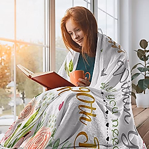 90th Birthday Gifts for Women, 90th Birthday Decorations for Women, 90th Birthday Gifts for Men, 90th Birthday Gift Ideas for Mom Grandma, 90 Year Old Birthday Gifts for Women Throw Blankets 60"x 50"