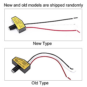 Parluna Photocell Switch, DC Photocell Switch 12 Volt Photocell Switch Low Voltage Photocell Switch Remote Switching Sensor, Sensor Photocell Light Switch Dusk to Till Dawn Mini Light Switching