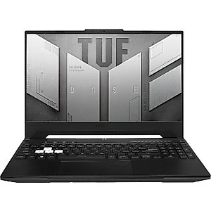 ASUS TUF Dash F15 Gaming Laptop 2023 | 15.6” 165Hz WQHD LCD Intel i7-12650H 10-Core | 64GB DDR5 2TB SSD | NVIDIA GeForce RTX 3050 4GB GDDR6 WiFi 6 Thunderbolt Backlit KB RJ45 | Win 11 | TLG USB