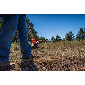 Do All Outdoors Raven Clay Pigeon Thrower with 25' Foot Pedal, Holds 75 Clays
