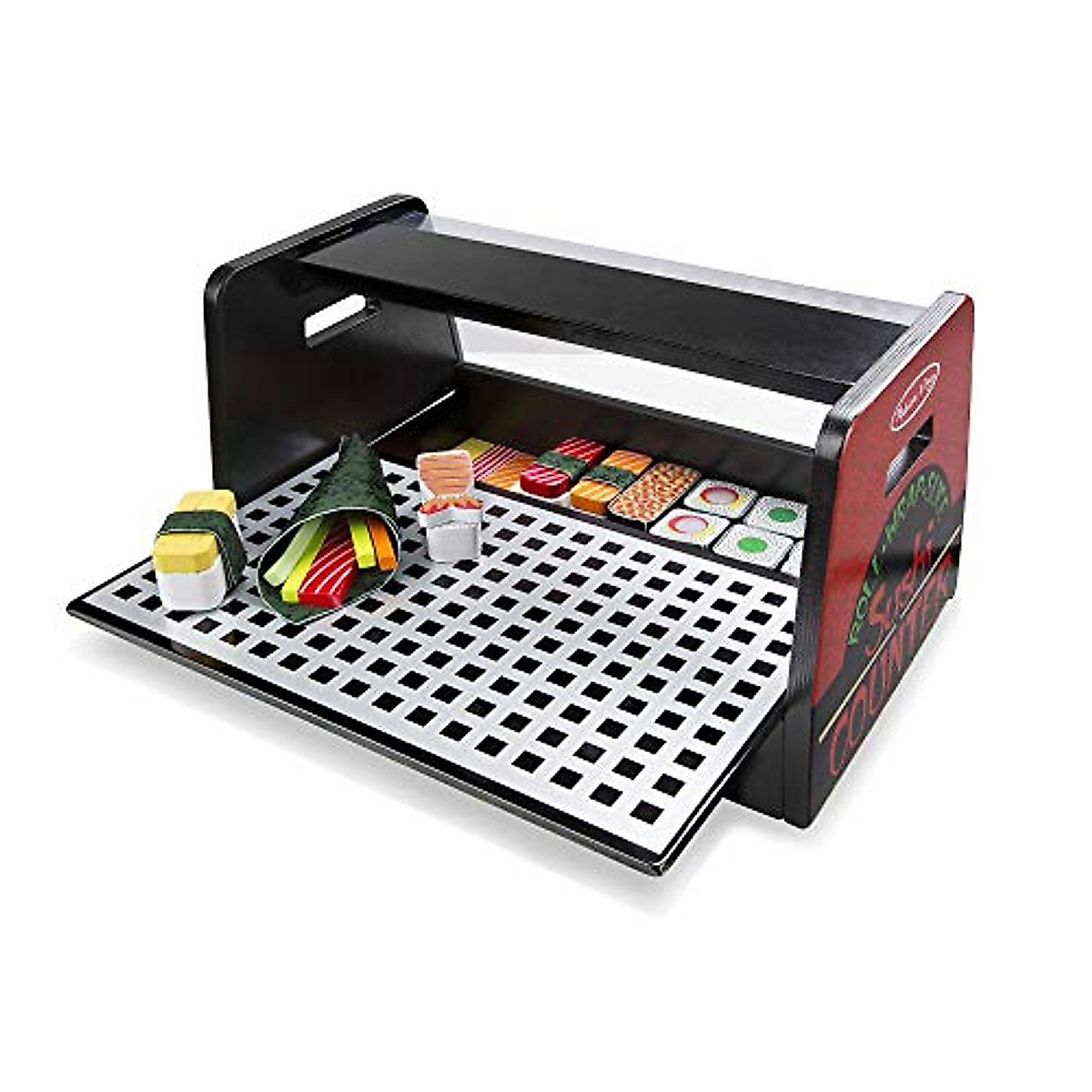 Melissa & Doug Roll, Wrap & Slice Sushi Counter Toy