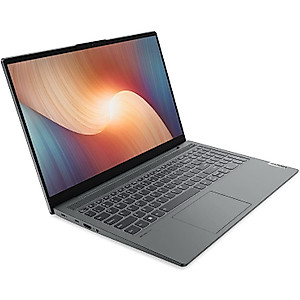 Lenovo Latest IdeaPad 5 15.6" FHD Touchscreen Laptop, AMD Ryzen 7 5825U, 16GB RAM 512GB PCIe SSD, Wi-Fi, Webcam, Fingerprint Reader, Backlit Keyboard, Windows 11 Home, Grey
