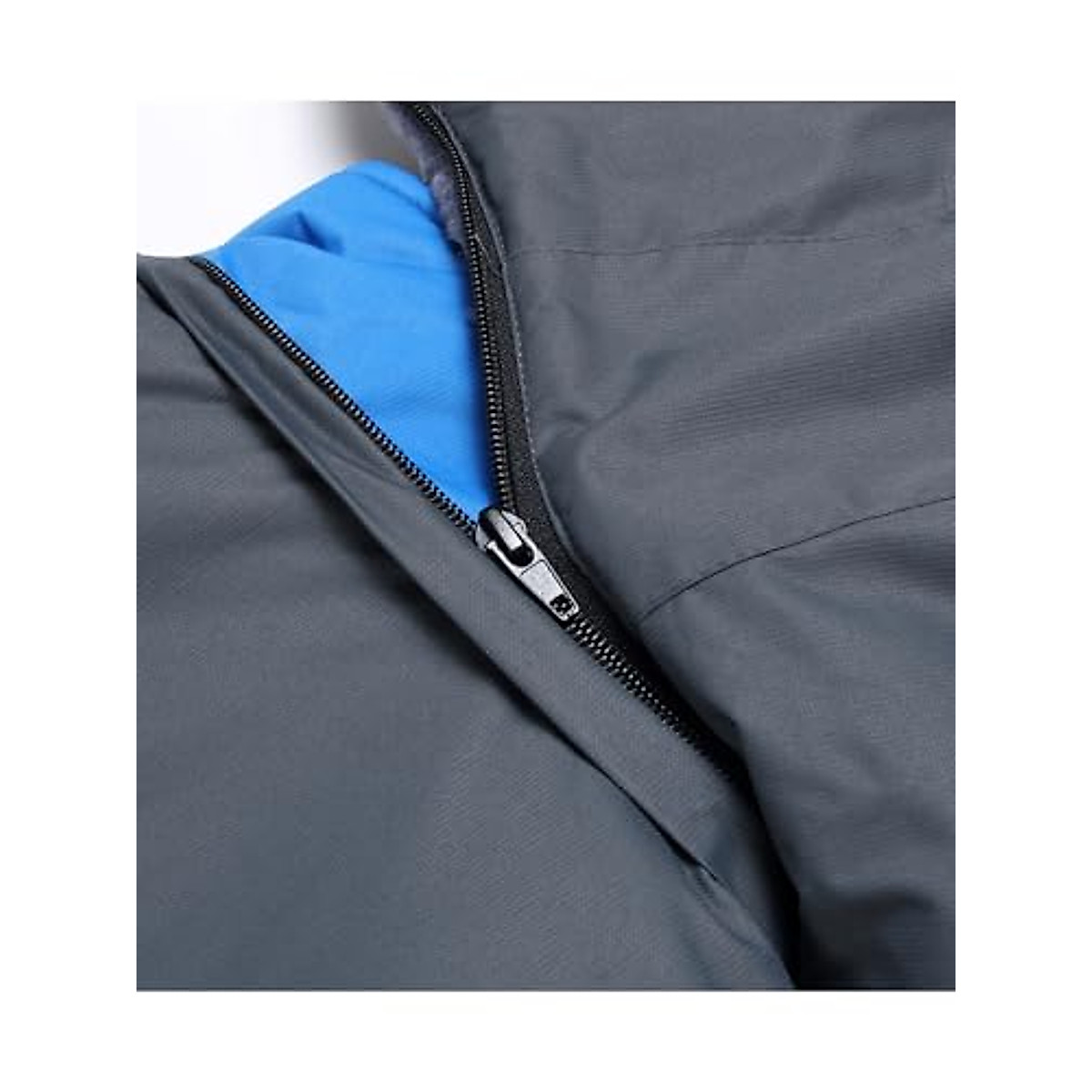 Keevoom Winter Coat for Boys 10-12,Children's Fleece Lined Warm Outdoor Ski Jacket Waterproof Windproof Raincoat Hooded