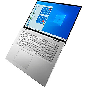 Dell Newest Inspiron 7000 2-in-1 Convertible Laptop, 17" QHD+ 2K Touch Display, Intel Core i7-1165G7, 32 GB RAM, 2TB PCIe SSD, Intel Iris Xe, Webcam, Backlit KB, FP Reader, Windows 10, Silver