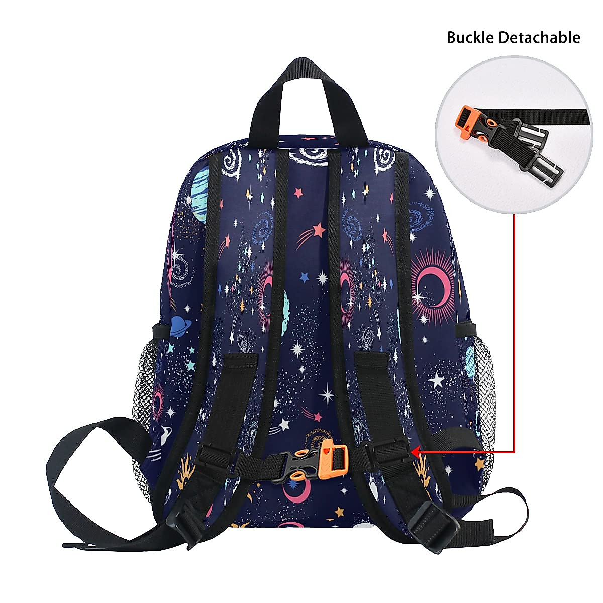 Space Galaxy Backpack for Toddlers Kid's School Bag for Boys Girls Kindergarten Preschool Bag