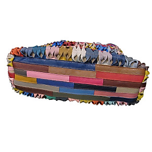 Honeycomb Leather Tote Bag (#1915-9)