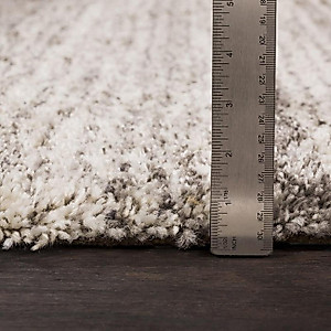 Mark&Day Area Rugs, 8x11 Gaston Modern Shag Taupe Area Rug, Beige Carpet for Living Room, Bedroom or Kitchen (7'10" x 10'10")