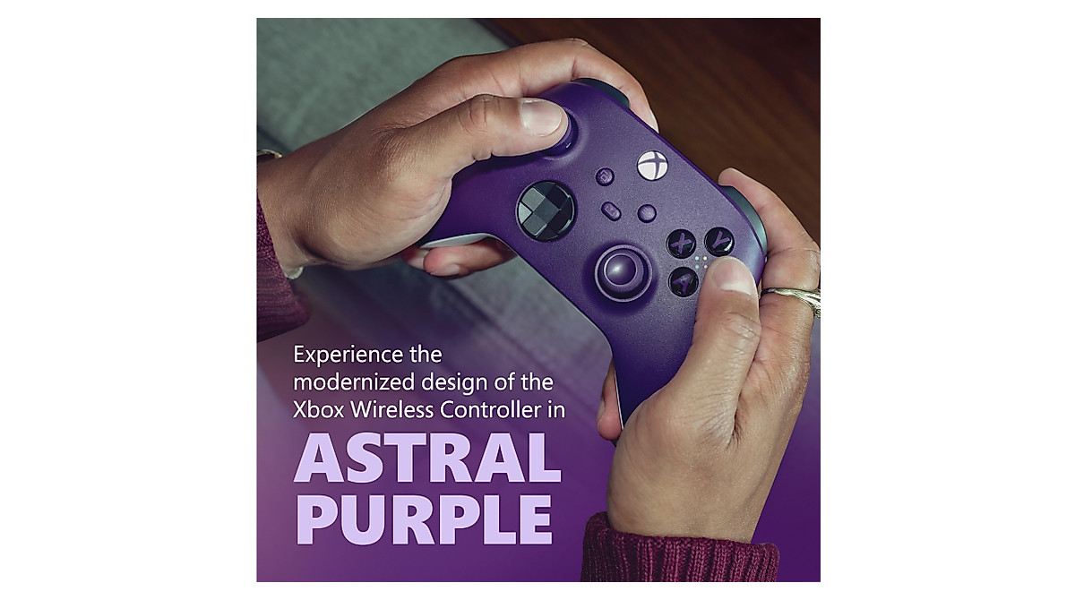 Xbox Core Wireless Controller in Astral Purple