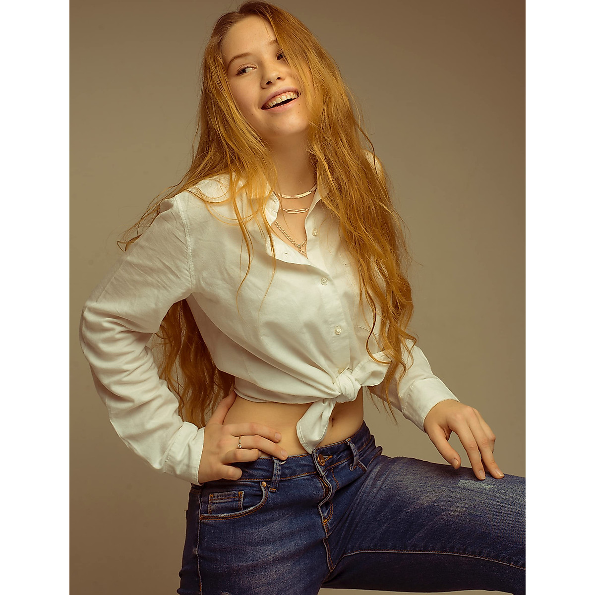 JoycuFF Gold Necklace for Women, Layered Trendy Jewelry for Teen Girls Aesthetic Birthday Gifts for Best Friends Initial Necklace Letter A Pendent 18K Gold Plated