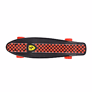 DAKOTT Ferrari Complete 22.5' inches Cruiser Skateboard, Black