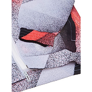 adidas womens Unleash Confidence Woven Track Top White/Pink/Black/Black Small