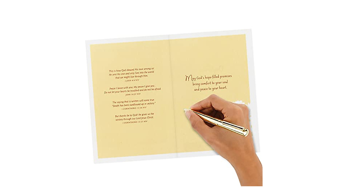 Hallmark DaySpring Religious Sympathy Card | God's Comfort