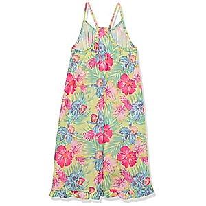 The Children's Place,Sleeveless Nightgown,Tropical Green,Small