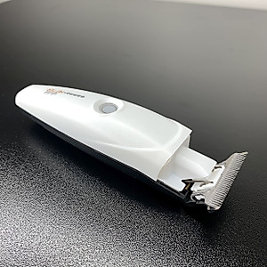 GAMMA+ Replacement Absolute Hitter Hair Trimmer Model Lids - Clear and Matte White