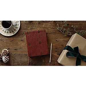 ESV Single Column Journaling Bible (TruTone, Chestnut, Leaves Design)