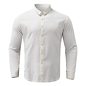 Linen Long Sleeve Shirt Light Hoodies Cool Hoodies for Men Red Sweater Vest Light Pink Hoodie Mens Designer T Shirts Men's V Neck T Shirts Mens Embroidered Shirt Athletic Shirts XXXL Shirts for Men