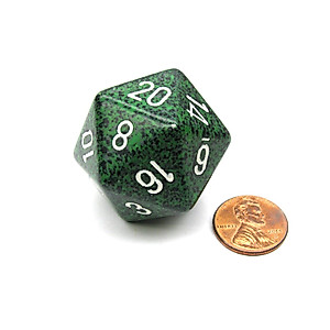 Jumbo d20 Counter - Speckled 34mm Dice: Recon
