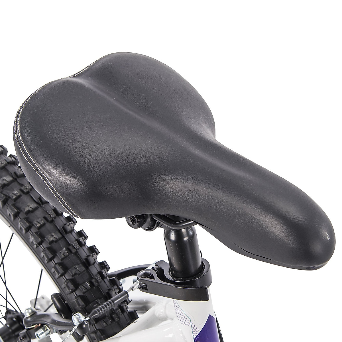 ROYCE UNION RTT 24" Womens 21-Speed Mountain Bike, 15 Inch Aluminum Frame, Trigger Shift, White (74418)