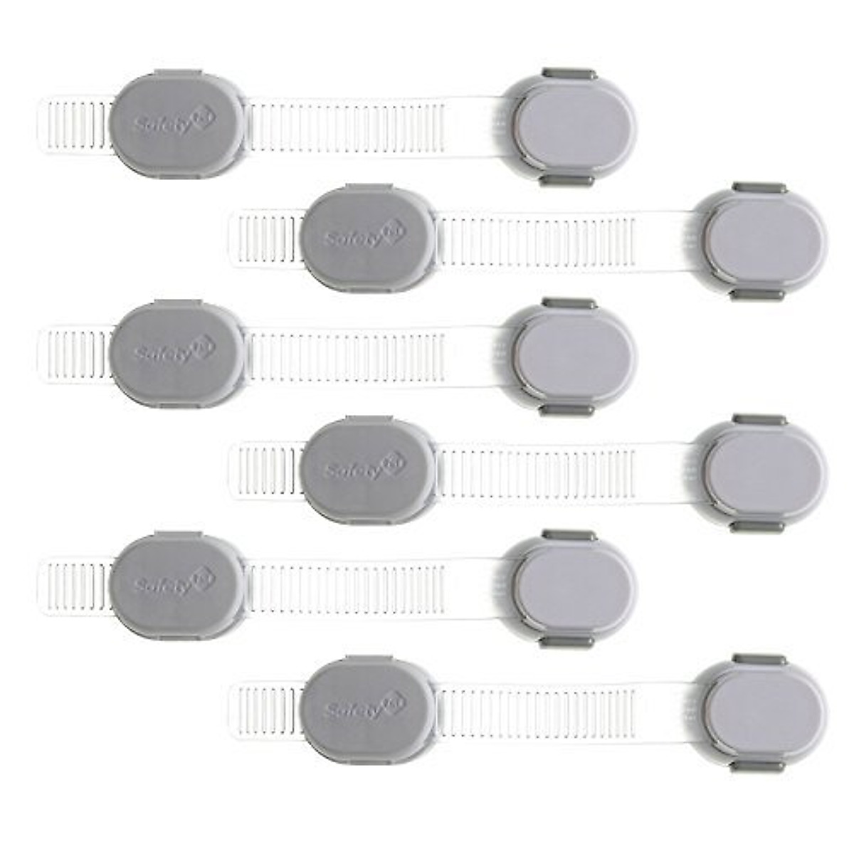 Safety 1st Custom Fit All Purpose Strap, 6 Count