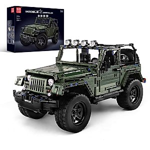 Mould King 13124 Off-Road Vehicle Building Kits, MOC Building Blocks Set Model to Build, Gift Toy for Kids Age 8+ /Adult Collections Enthusiasts(2096 Pieces, Static Versionl)