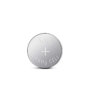 AjMaGP 10 Pack AG10 389A LR1130 LR54 L1131 SR1130 1.5v Button Cell Coin Battery
